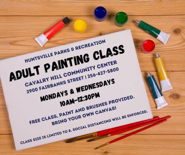 Adult Painting Class - City of Huntsville