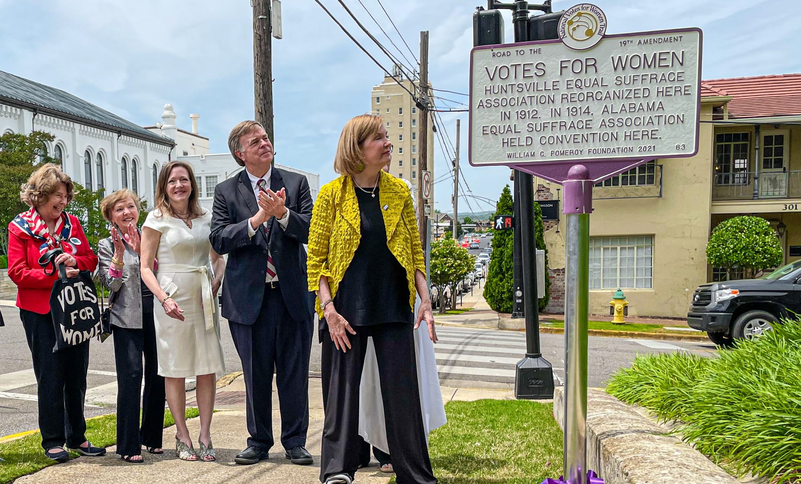 Historic marker recognizes Huntsville's role in women's suffrage ...