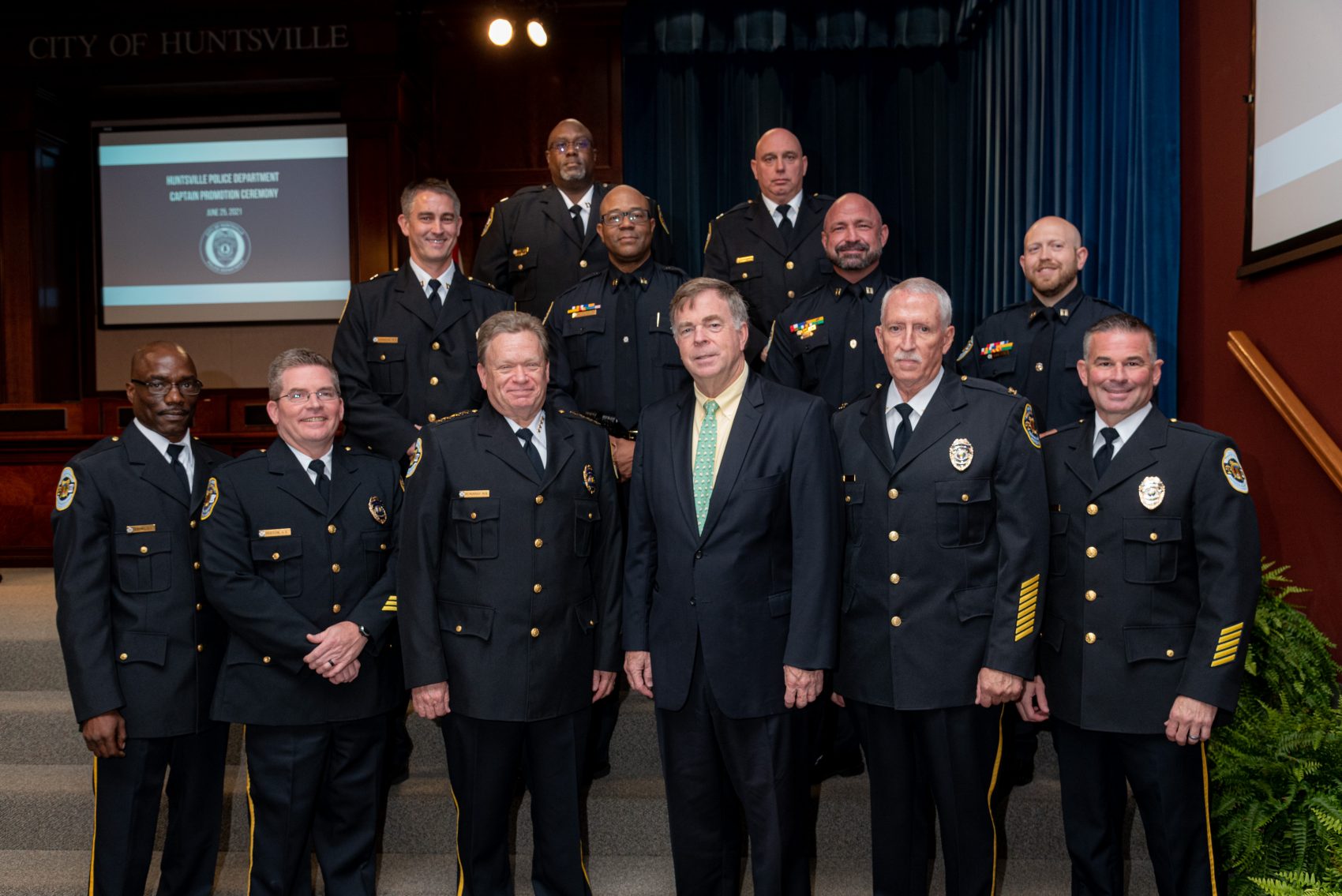Three Huntsville Police Lieutenants Promoted to Captain Rank - City of ...