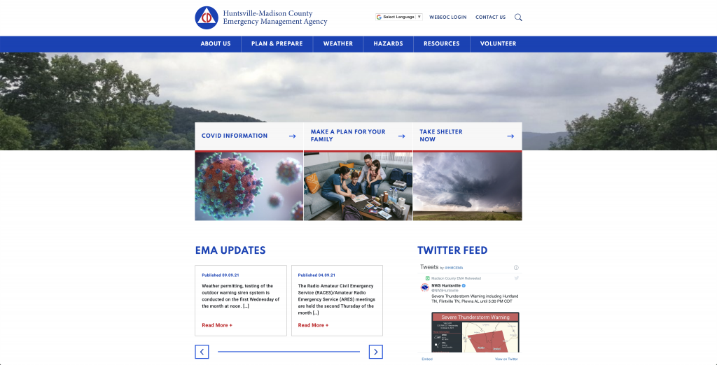 Huntsville-Madison County Emergency Management Agency unveils new ...