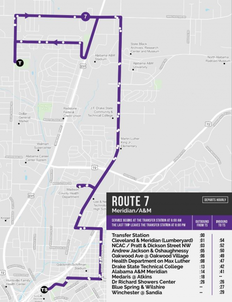 Transit Maps - City of Huntsville