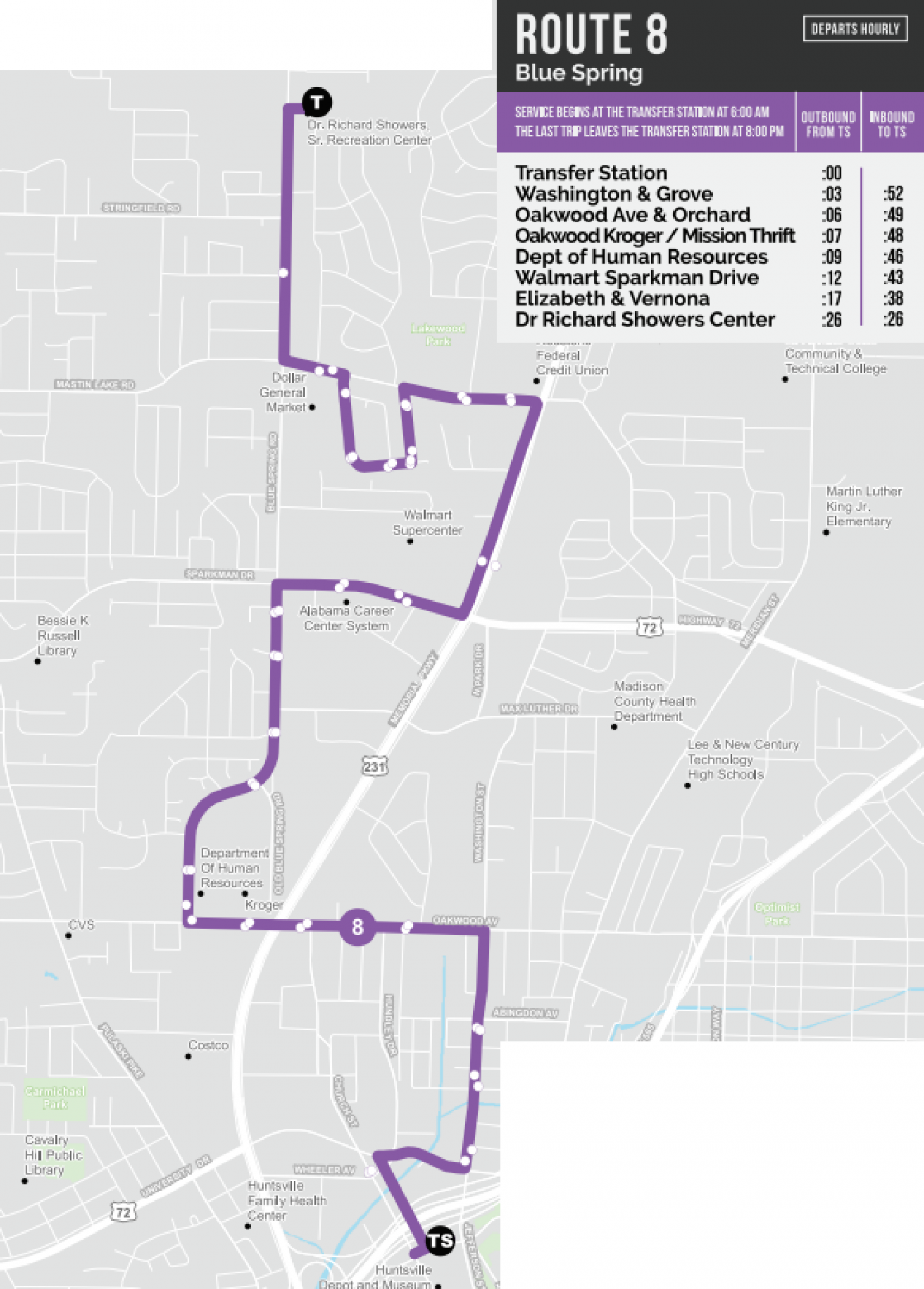 Transit Maps - City of Huntsville