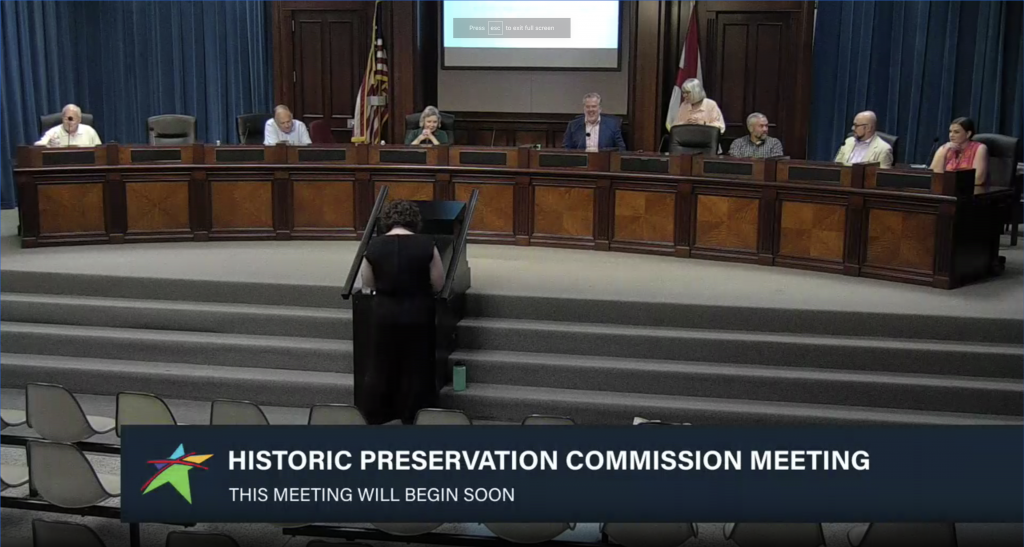 Historic Preservation Commission Meeting - July 2023 - City of Huntsville Historic Preservation Commission Meeting - July 2023 - City of Huntsville
