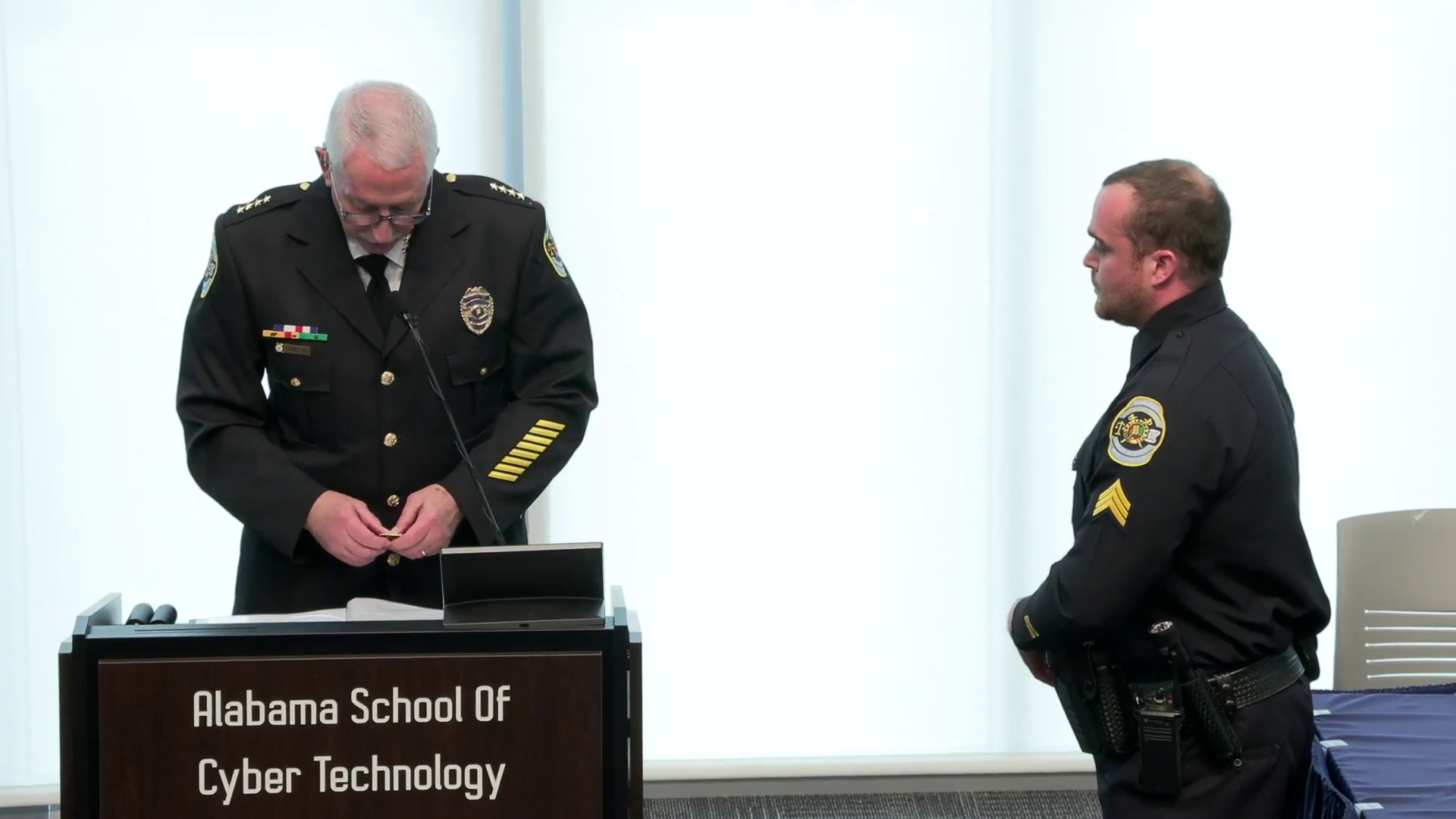 Huntsville Police Department Promotions Ceremony February 2024 City