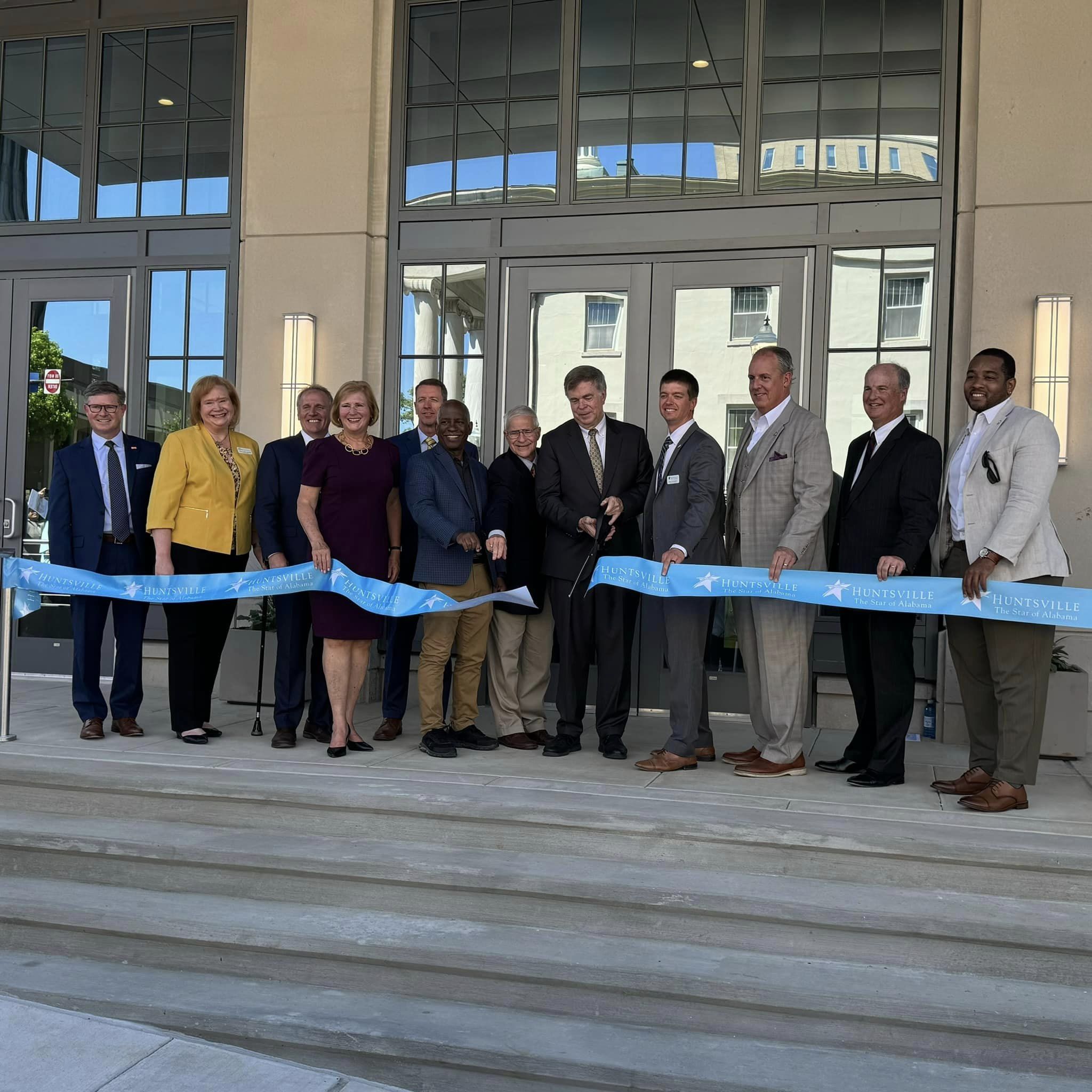 Huntsville Mayor Tommy Battle, City officials cut ribbon to open ‘100 ...
