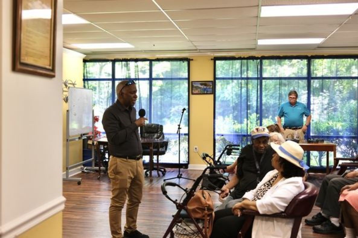 Mini-town hall with senior residents - City of Huntsville