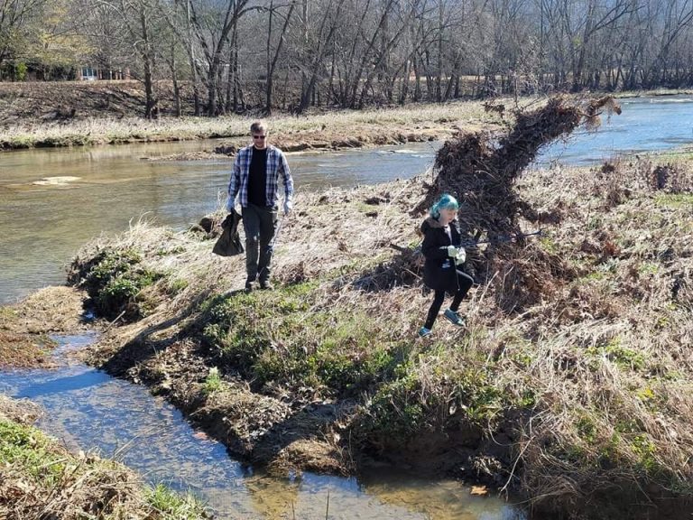 Volunteers working to keep Aldridge Creen Greenway clean - City of ...