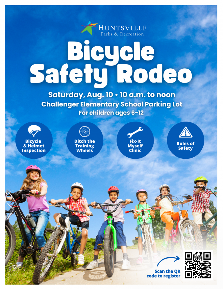 Gear up for safe cycling at Huntsville Parks & Recreation’s Bicycle ...