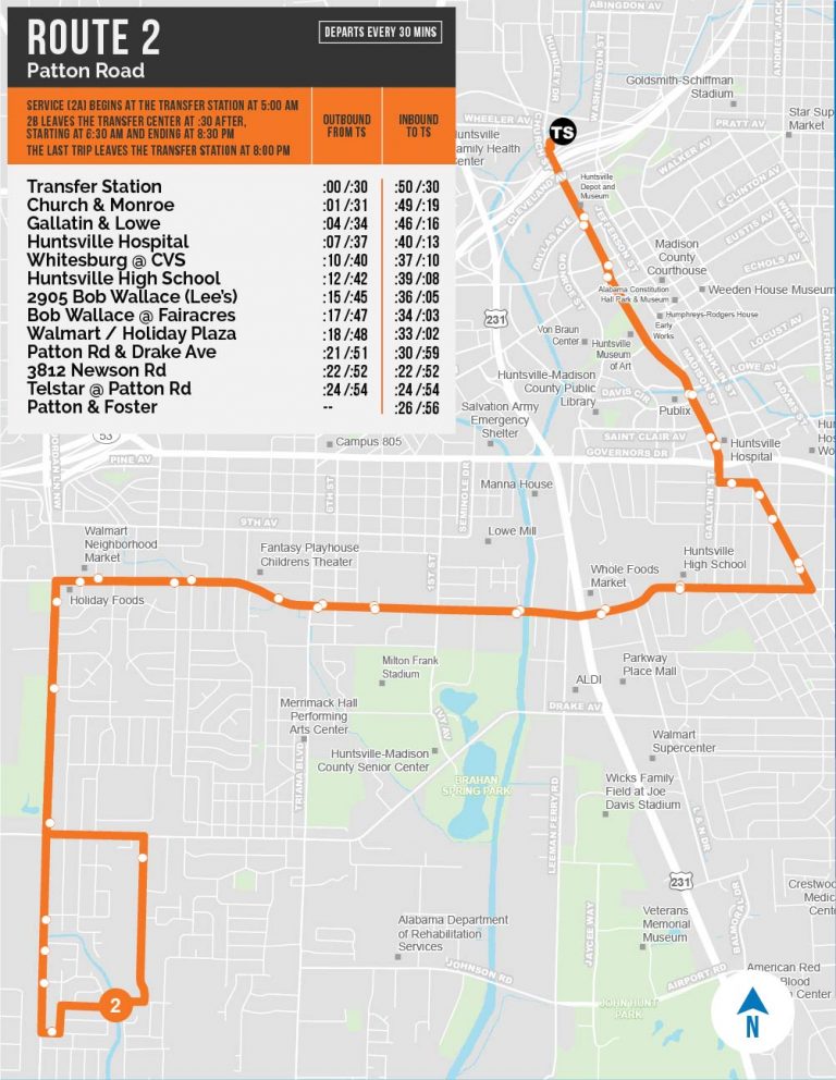 Transit Maps - City of Huntsville