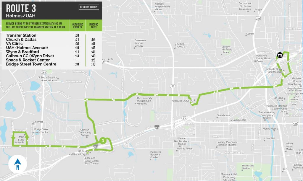 Transit Maps - City of Huntsville