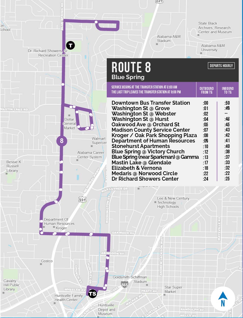 Transit Maps - City of Huntsville