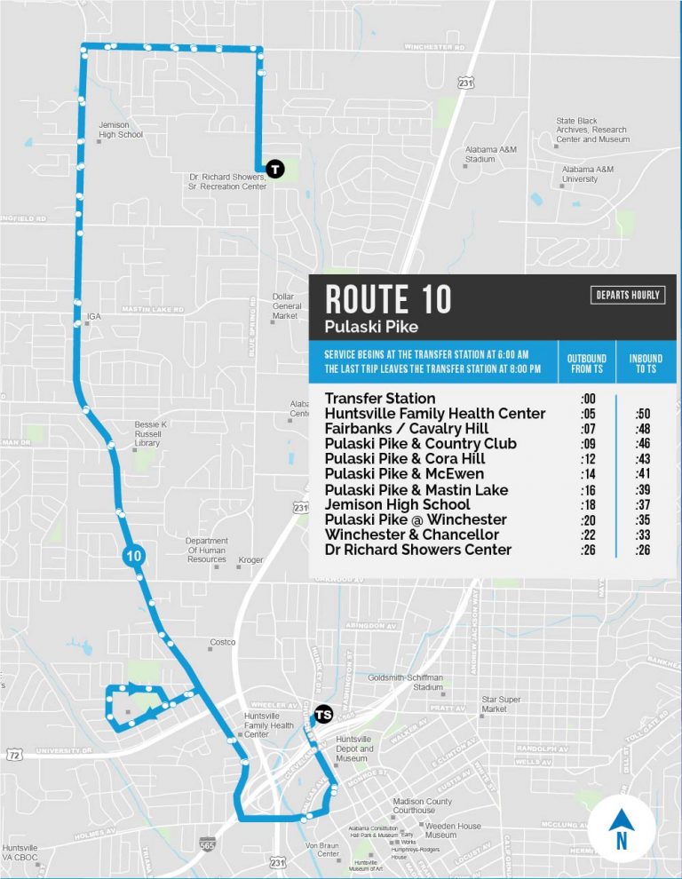Transit Maps - City of Huntsville