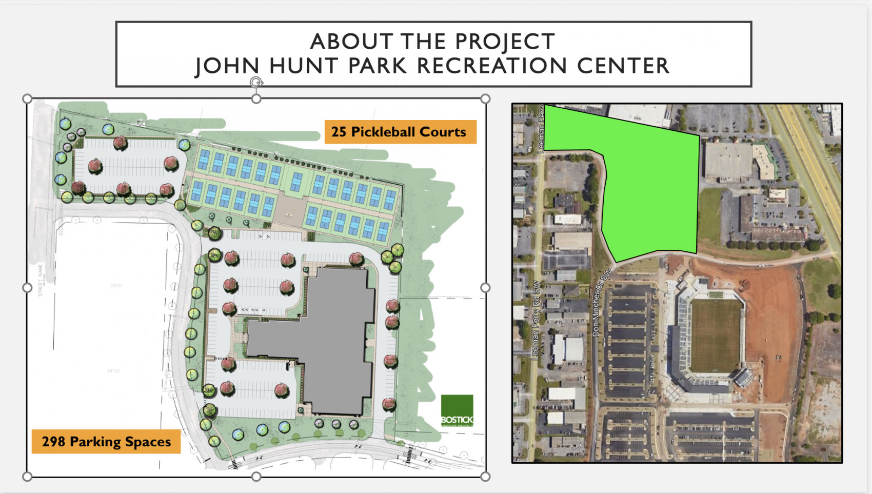Game on! New John Hunt Park Recreation Center to include 25 pickleball ...