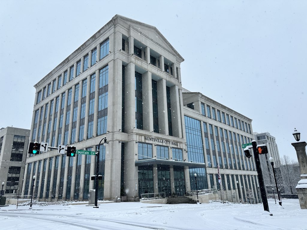 Job Well Done During Winter Weather - City of Huntsville