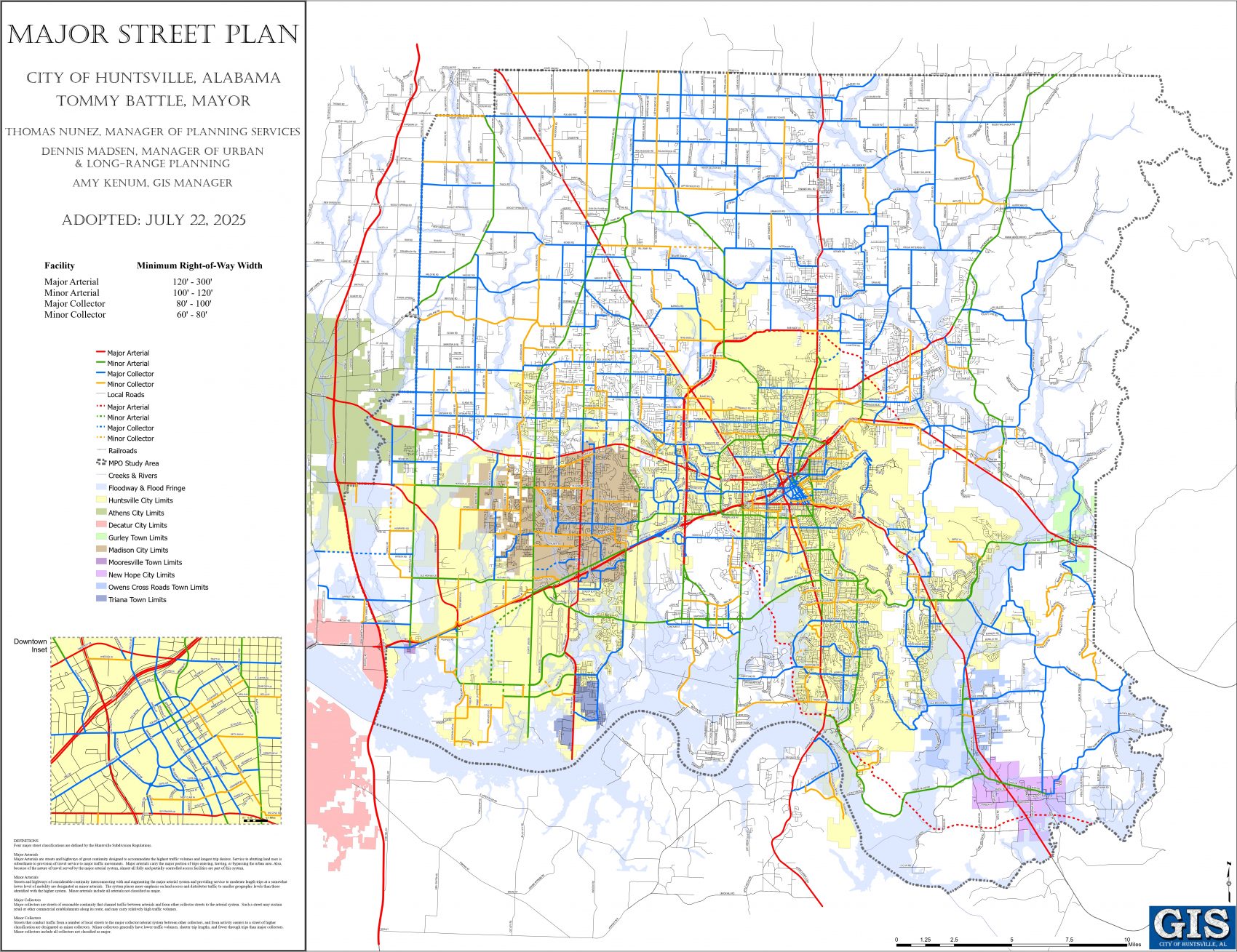 City's updated Major Street Plan approved by Planning Commission - City ...