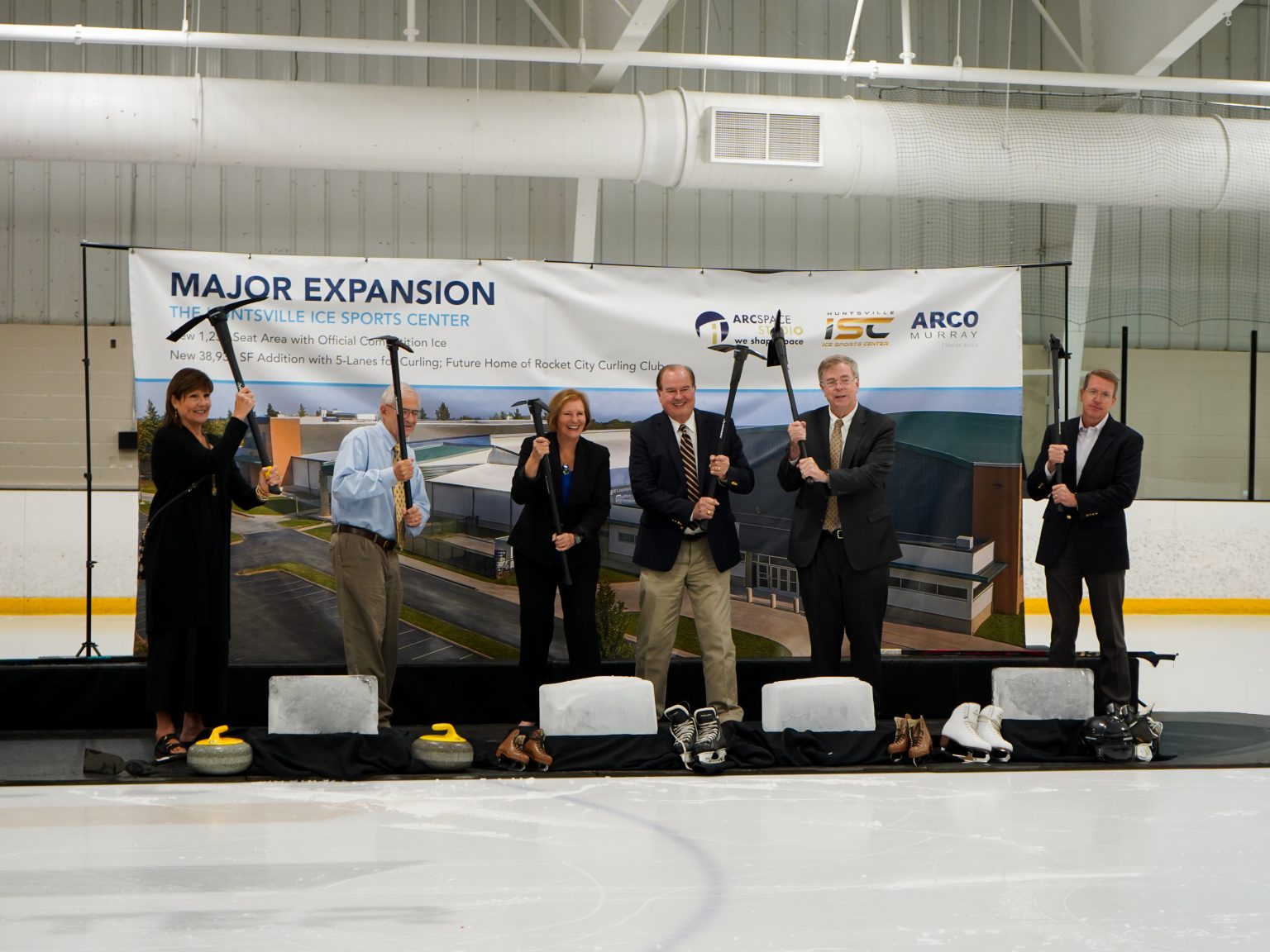 Huntsville Ice Sports Center expansion ‘breaks the ice’ - City of ...